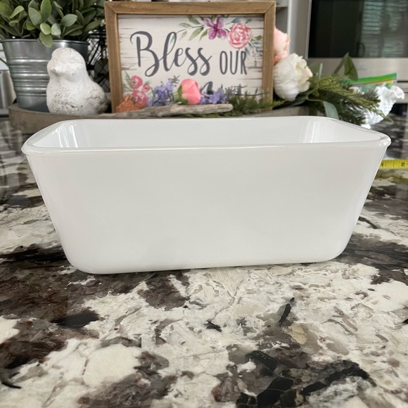 Westinghouse | Kitchen | Vintage Westinghouse Milk Glass Loaf Baking ...